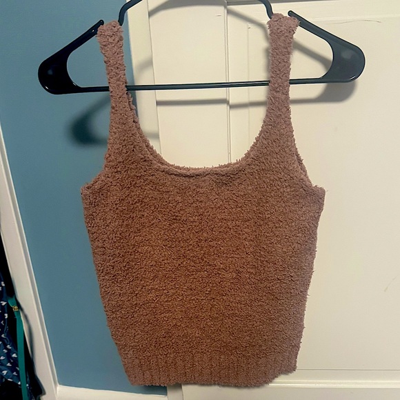 SKIMS | Tops | Skims Cozy Knit Tank Sm | Poshmark